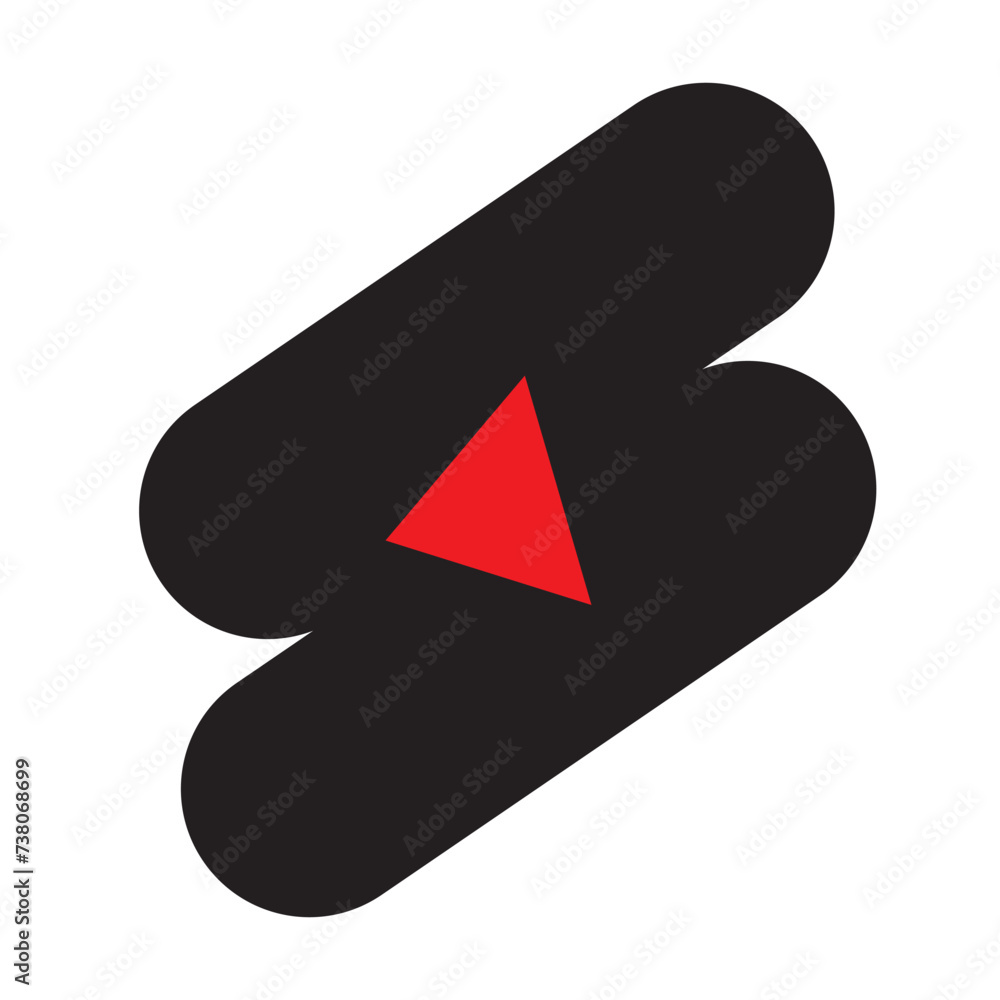 Youtube logo on a transparent background, vector editorial Stock Vector ...