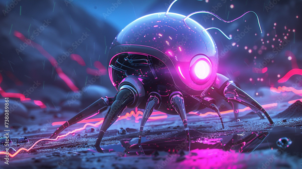 An otherworldly slime creature transforming into a sleek and modern ...