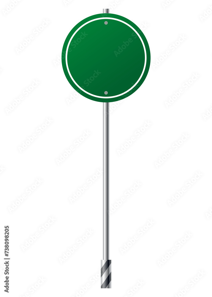 Green traffic sign. Road board text panel, mockup signage, direction ...