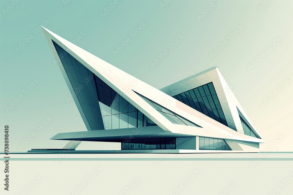 Design an illustration that conveys the futuristic appeal of a ...
