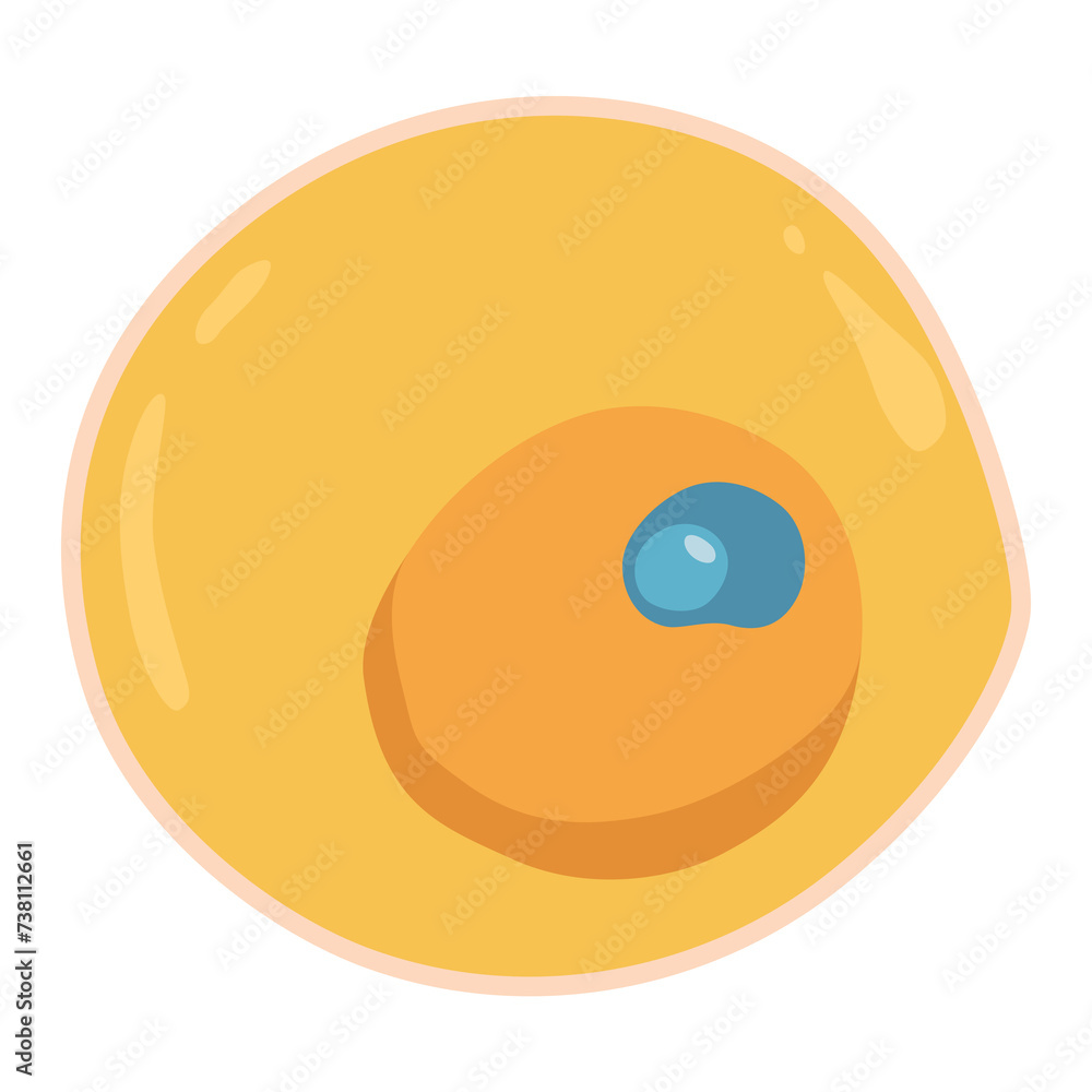 Human cell type icon. Medicine and biology illustrative symbol. Health ...