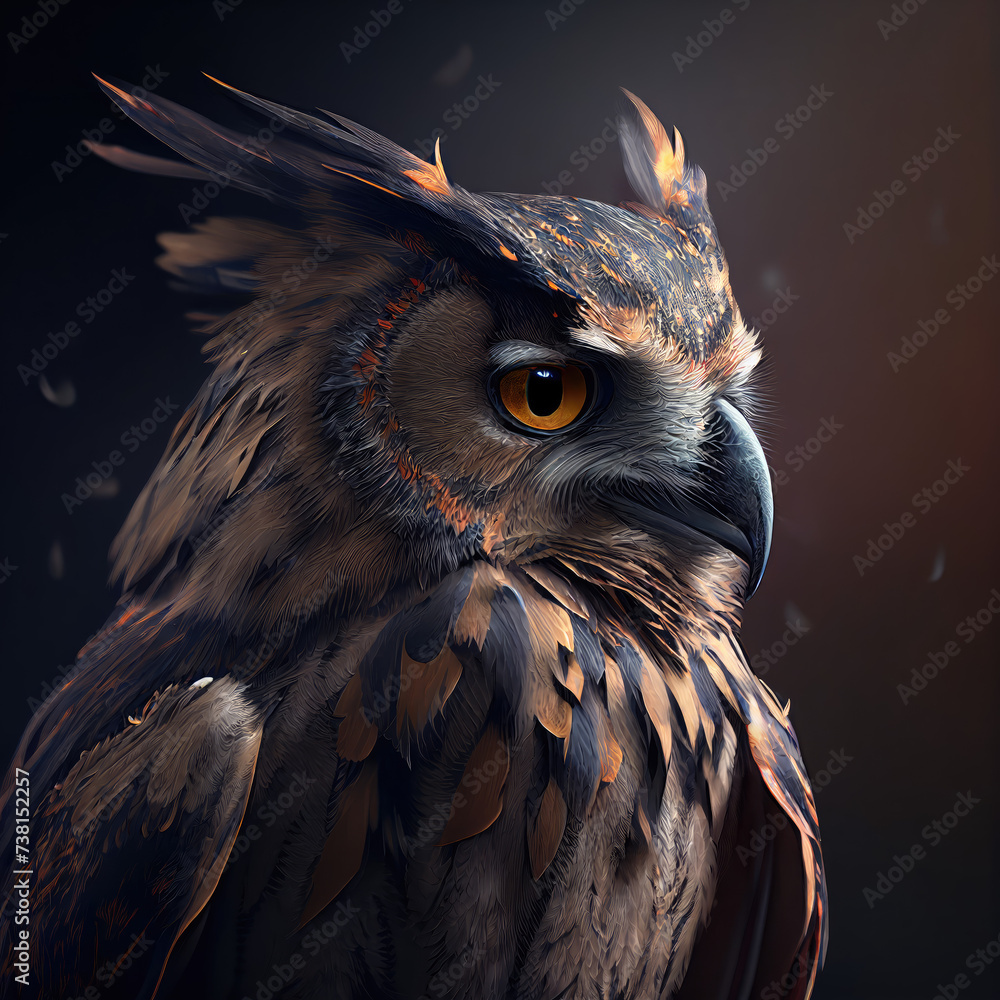 Majestic Giant Owl: Magnificent Images of a Powerful Bird of Prey ...