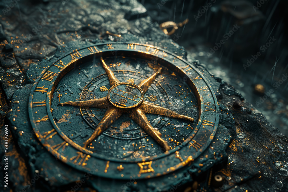 Symbols with an air of mystery, hinting at an undisclosed language ...