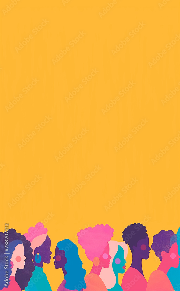 cross cultural, racial equality, multi ethical, diversity people. woman ...