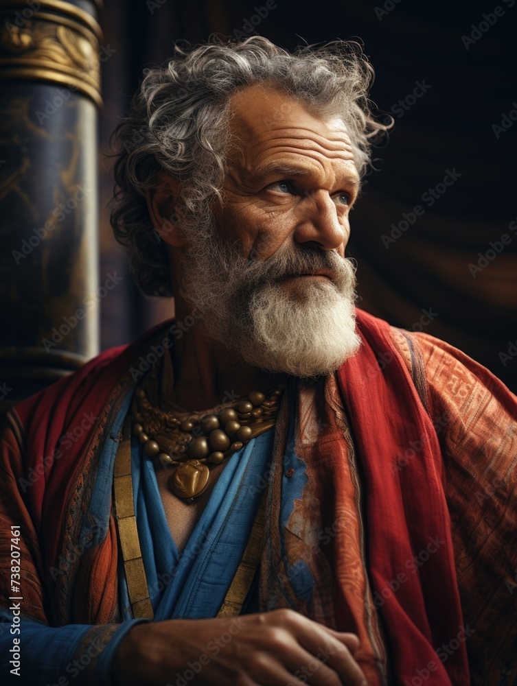 Aristotle: greek philosopher, polymath of classical period, ancient ...