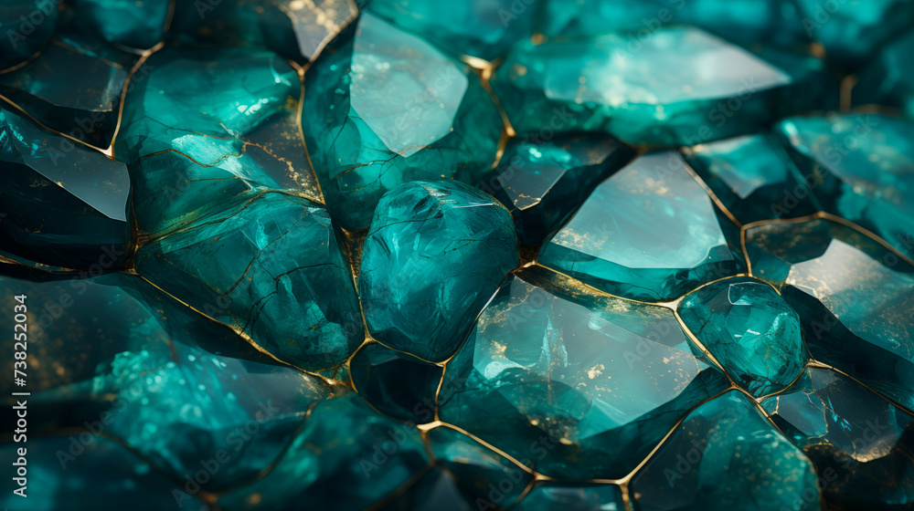 Abstract background with turquoise effect texture. Elegant backdrop for ...