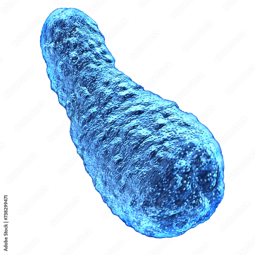 Botulism Bacteria symbol as a severe illness caused by Clostridium ...