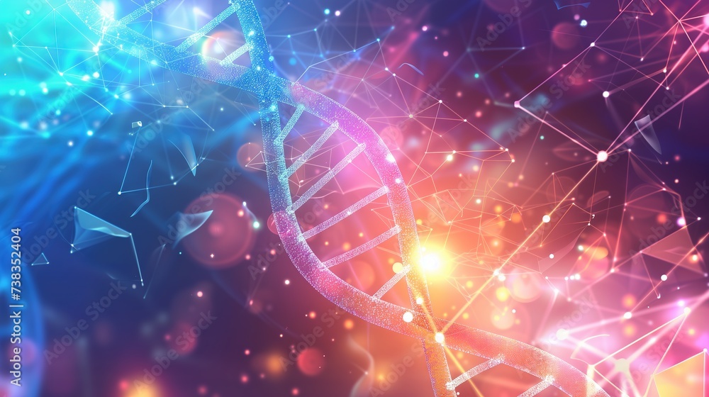 Genetic Marvels Unveiled: 3D DNA Double Helix – A Scientific ...