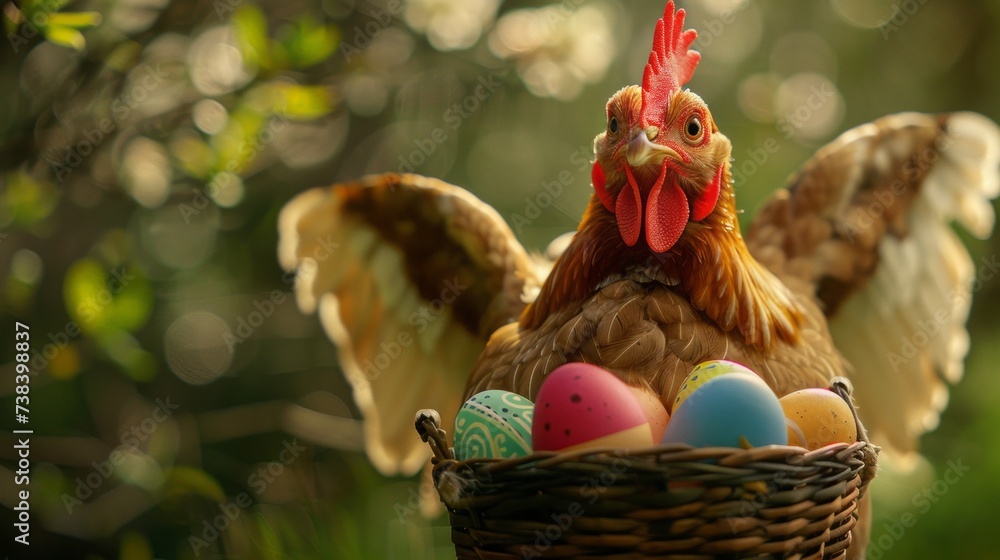 Funny Photo of Chicken, Rooster staring at camera, Chicken staring ...