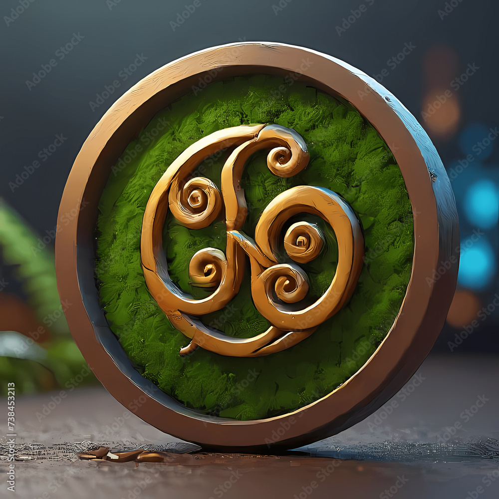 Celtic symbol, Triskelion, an ancient symbol representing spiruality ...
