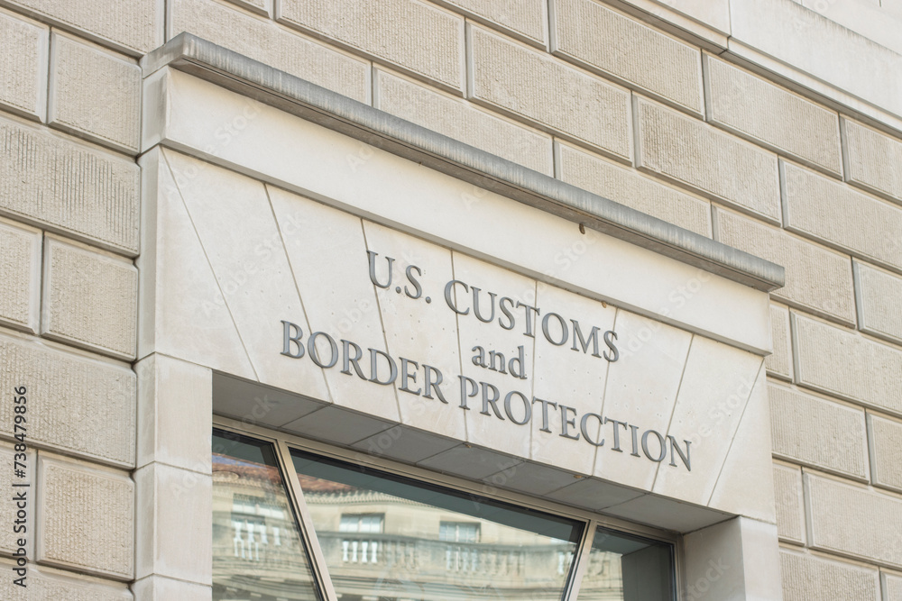 Washington, DC, USA - June 24, 2022: Headquarters of the U.S. Customs ...