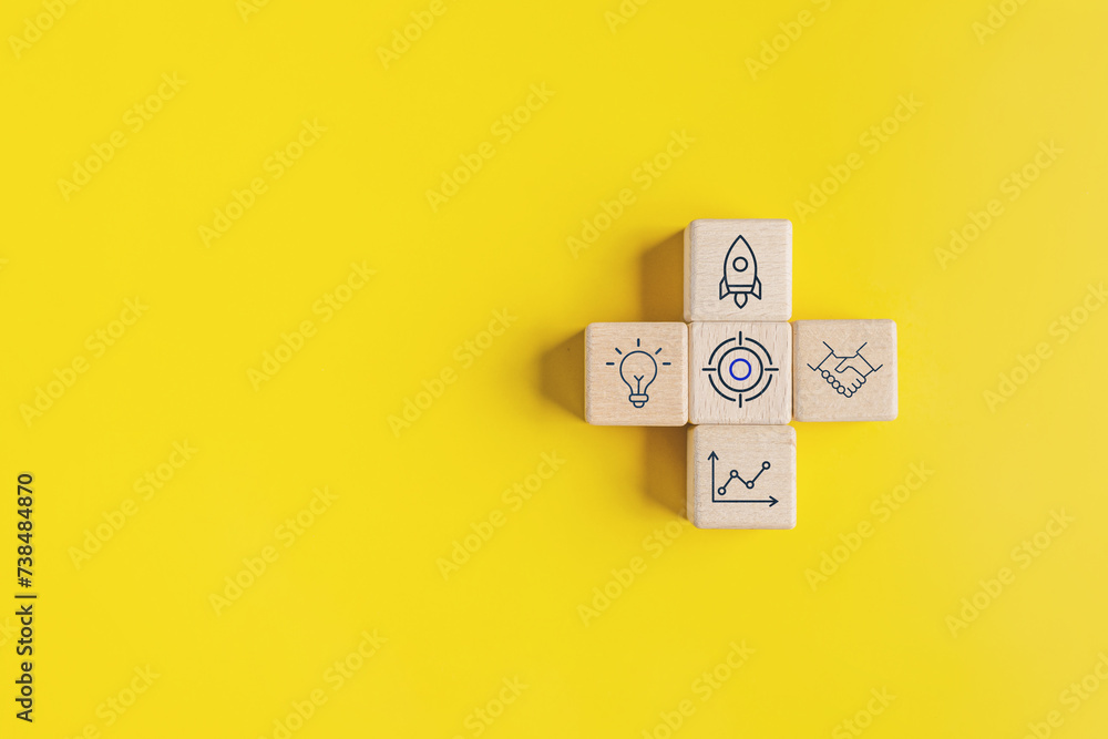 success, target, aim, development, goal, strategy, achievement, reward ...