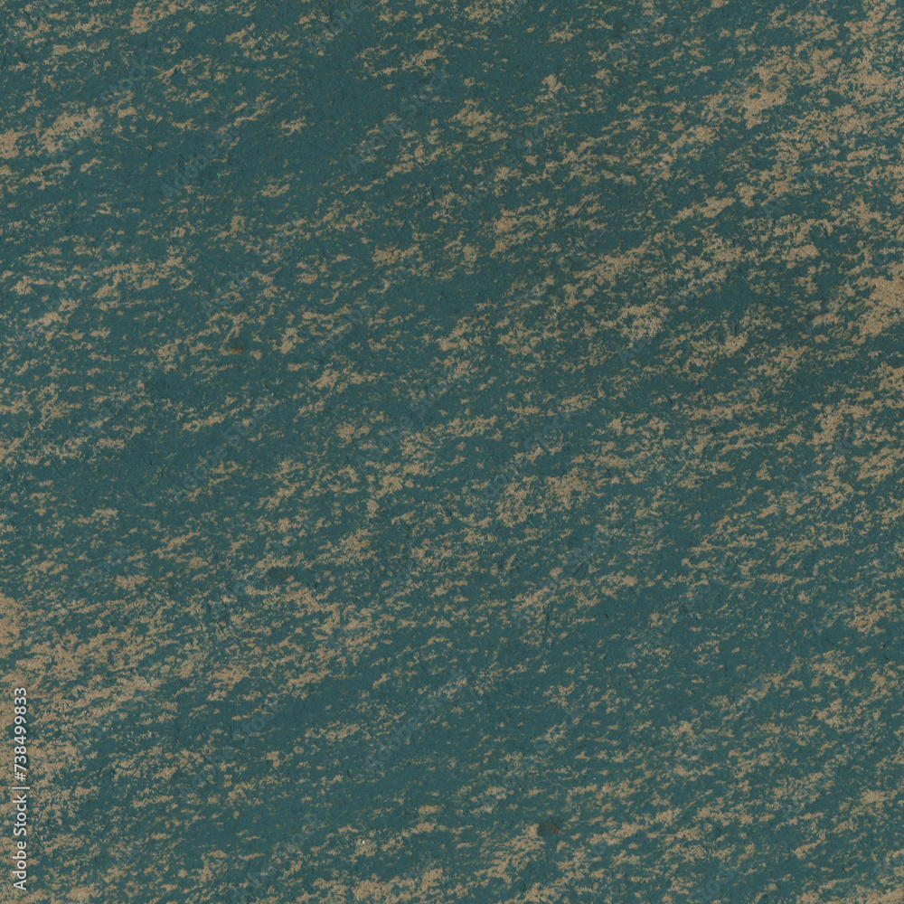 Dark turquoise colored background. Textured effects of natural paper ...