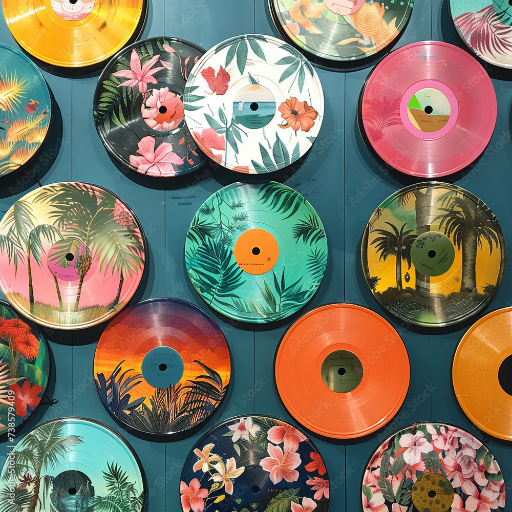 Vinyl records spin in eco friendly pop scenes blending old with new ...