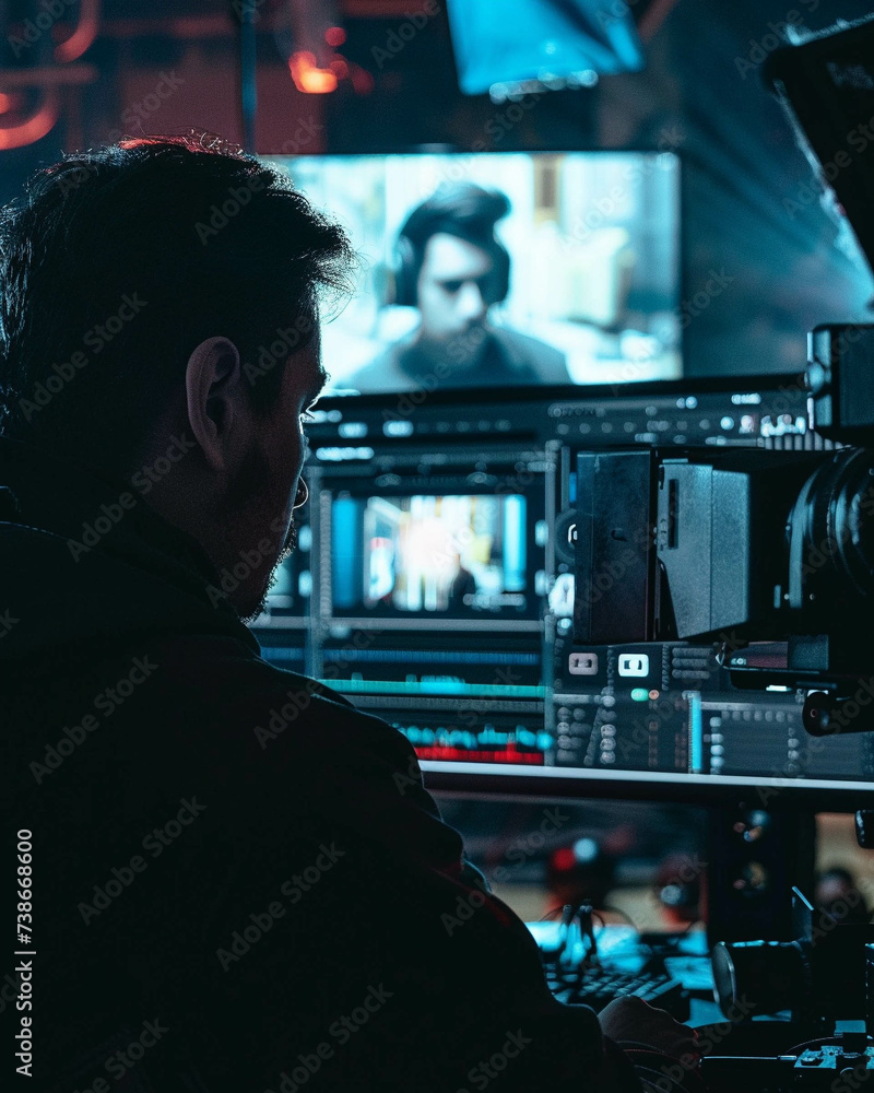 Digital Forensics Experts Analyzing Video Content For Signs Of Deepfake