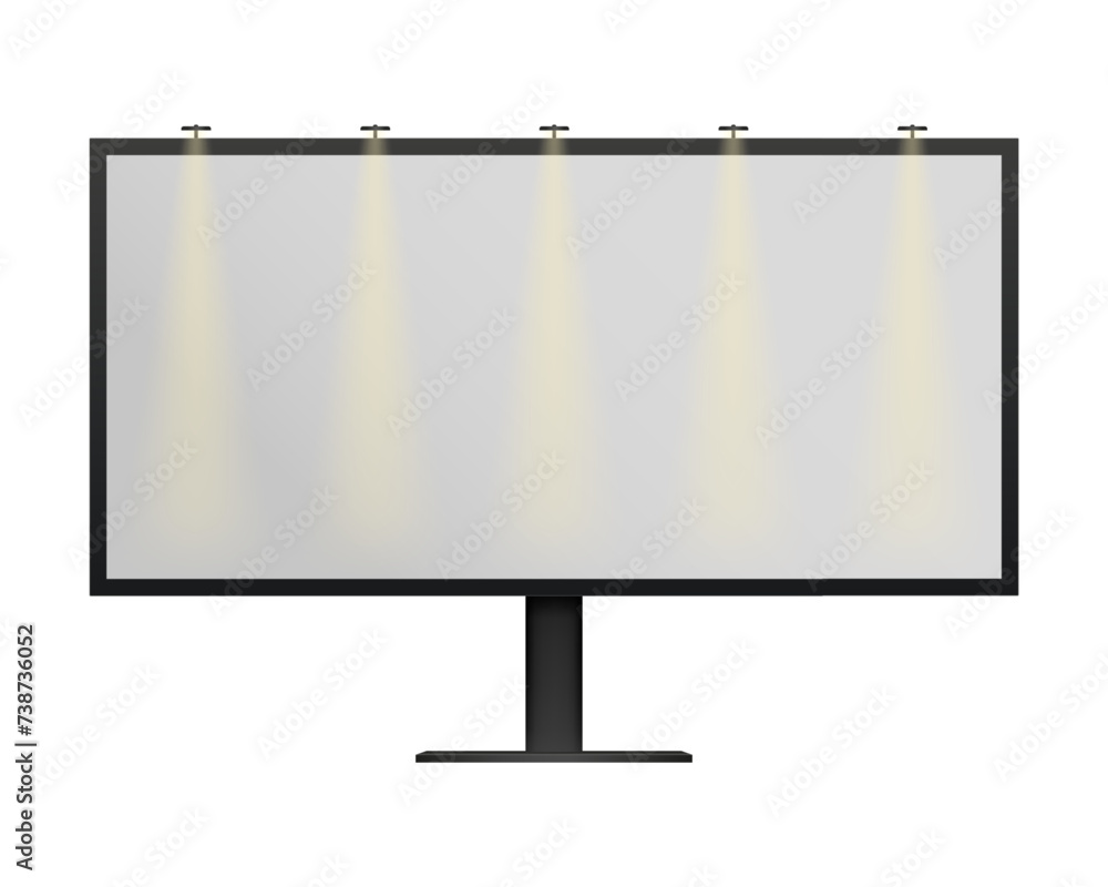 Large format urban banner for advertising media, street advertising ...