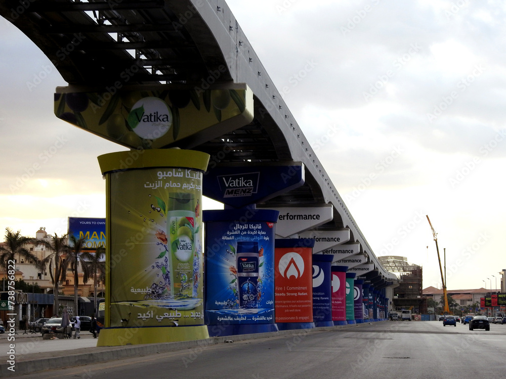 Cairo, Egypt, January 26 2024: Vatika shampoo and hair care products ...