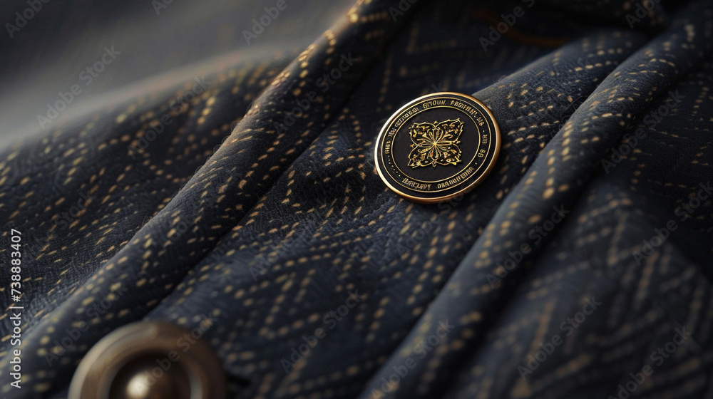 Customizable Enamel Pin Mockup Template: Showcase Your Creative Logo on ...