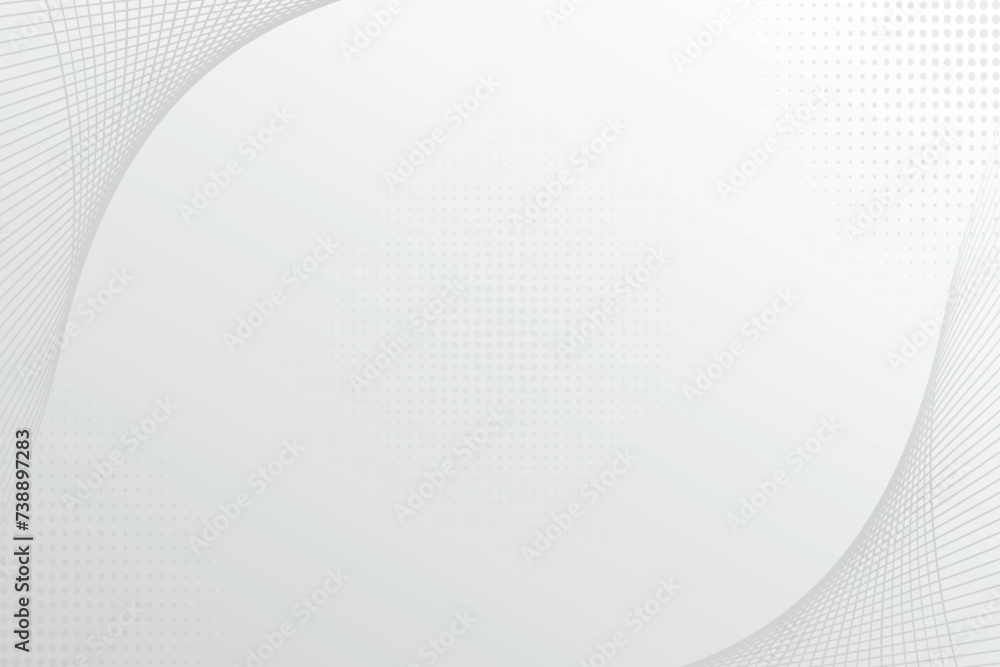 Abstract white background with lines or vector background design for ...
