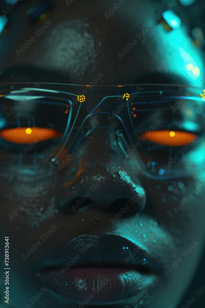 Future Faces: Afrofuturism and the Web of Artificial Intelligence Stock ...