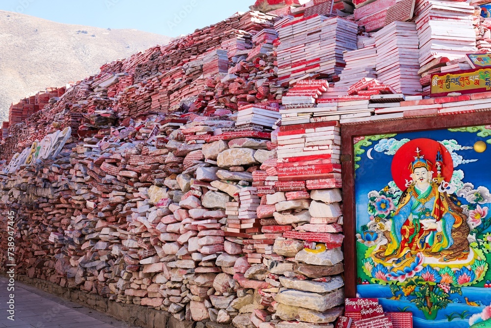 Explore the enchanting allure of Senzi town located in Yushu, featuring ...