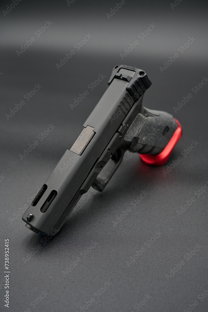 Gun Manufacturers. Glock 17C Pistol, The Glock Company. Stock Photo ...