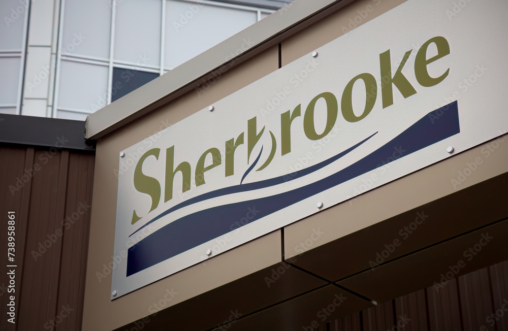 SHERBROOKE, QUEBEC/CANADA - FEBUARY 17, 2024: Sherbrooke city council ...