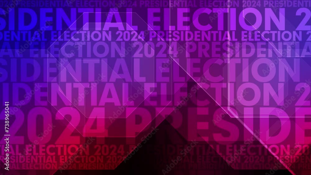 Election background with abstract design font and letters for ...