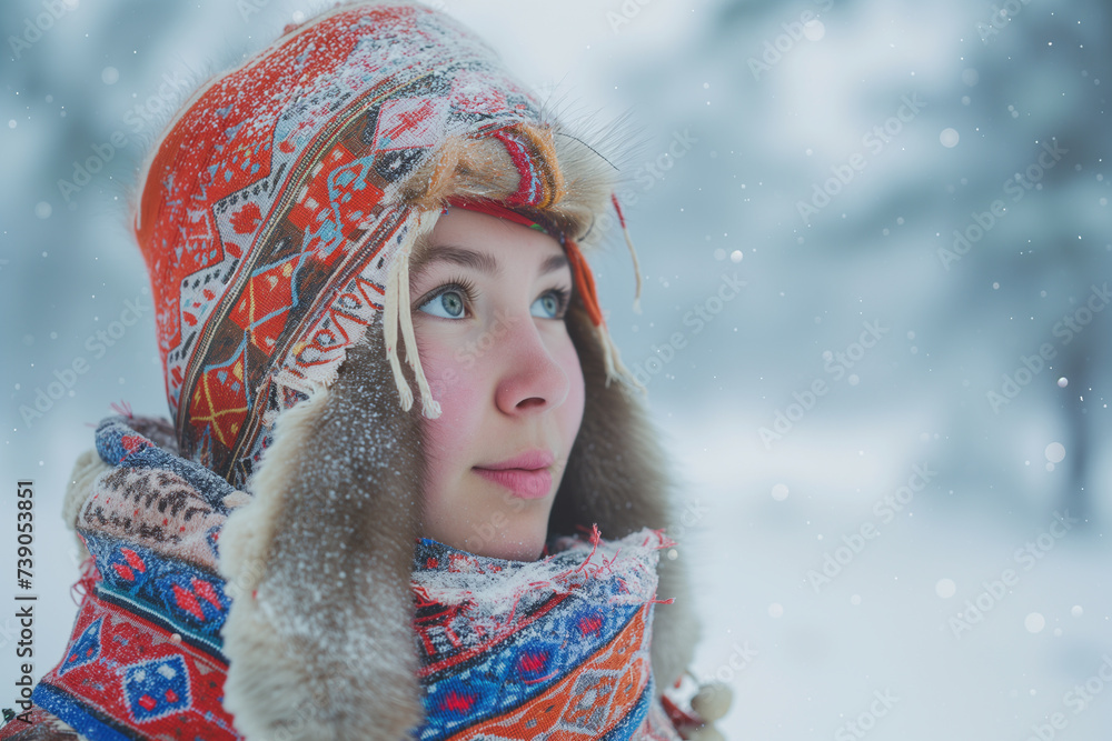 Sami national day celebration with traditional clothing and cultural ...