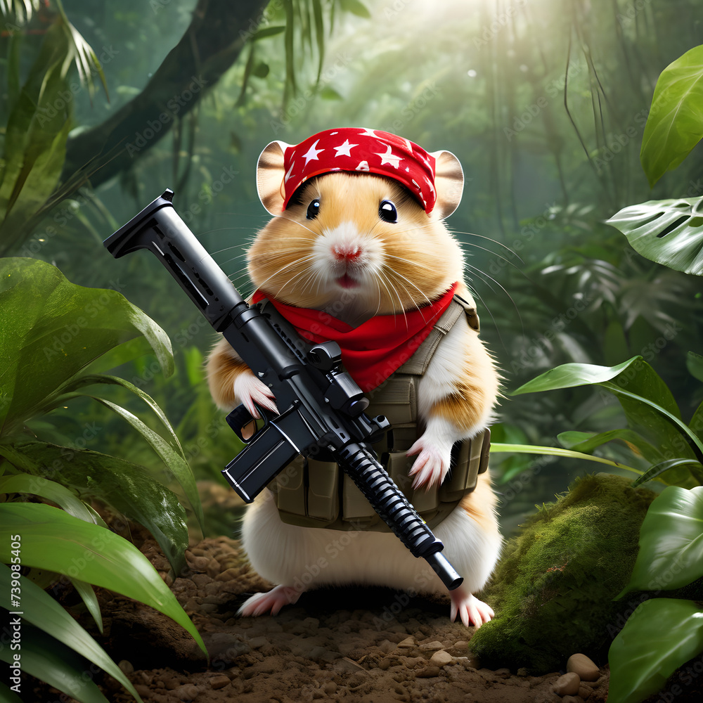 As I was exploring the depths of the jungle, There, in the thick ...