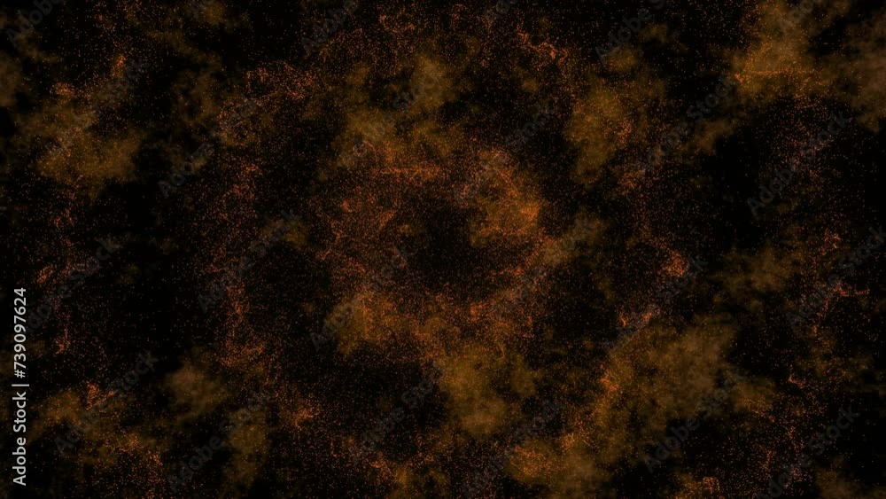 Vidéo Stock Abstract background loop energy field. Abstract yellow ...