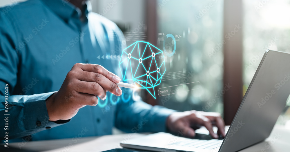 ai, database, digital, information, network, technology, graph ...