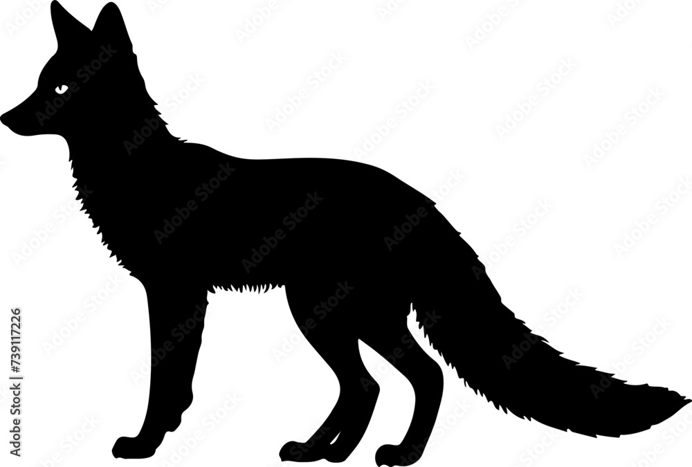 Fox SVG, fox head SVG, fox face svg, fox silhouette svg, standing fox ...