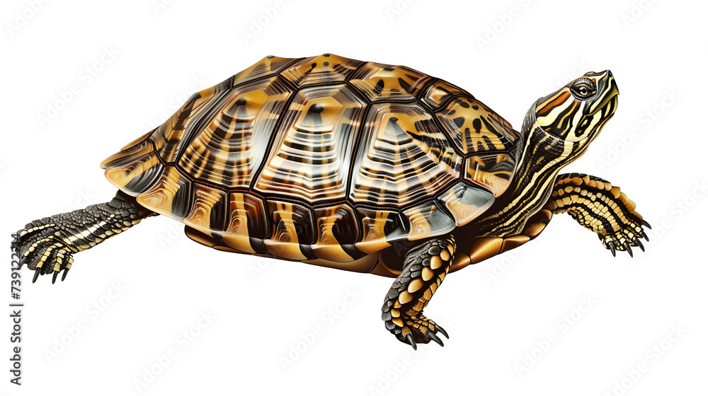 turtle walk vector png Stock Illustration | Adobe Stock