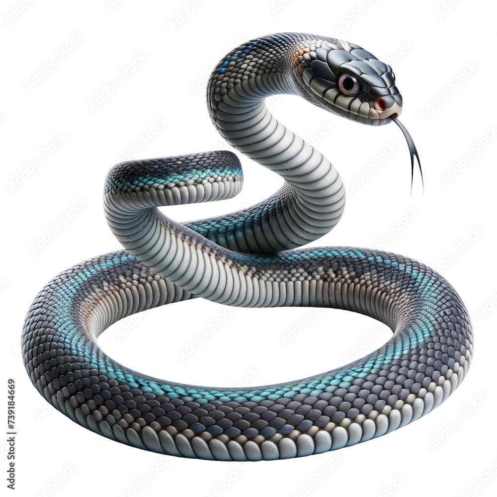 Snake in a realistic ,wildlife,Animal,nature,clipart,png format ...