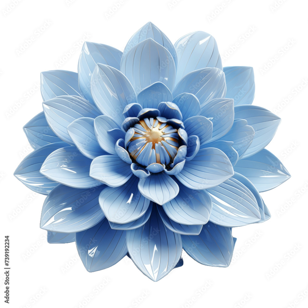 cargo container on tranblue lotus on transparent background, Png format ...