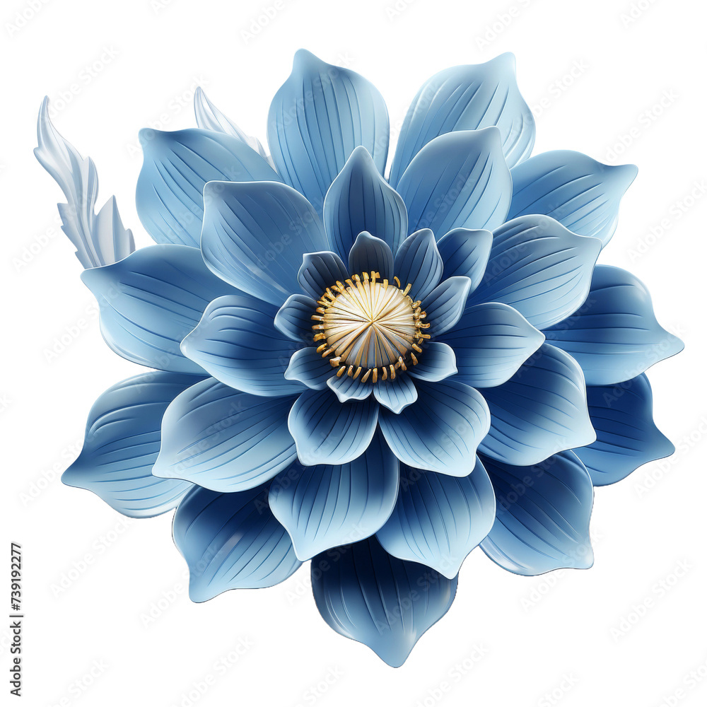 cargo container on tranblue lotus on transparent background, Png format ...
