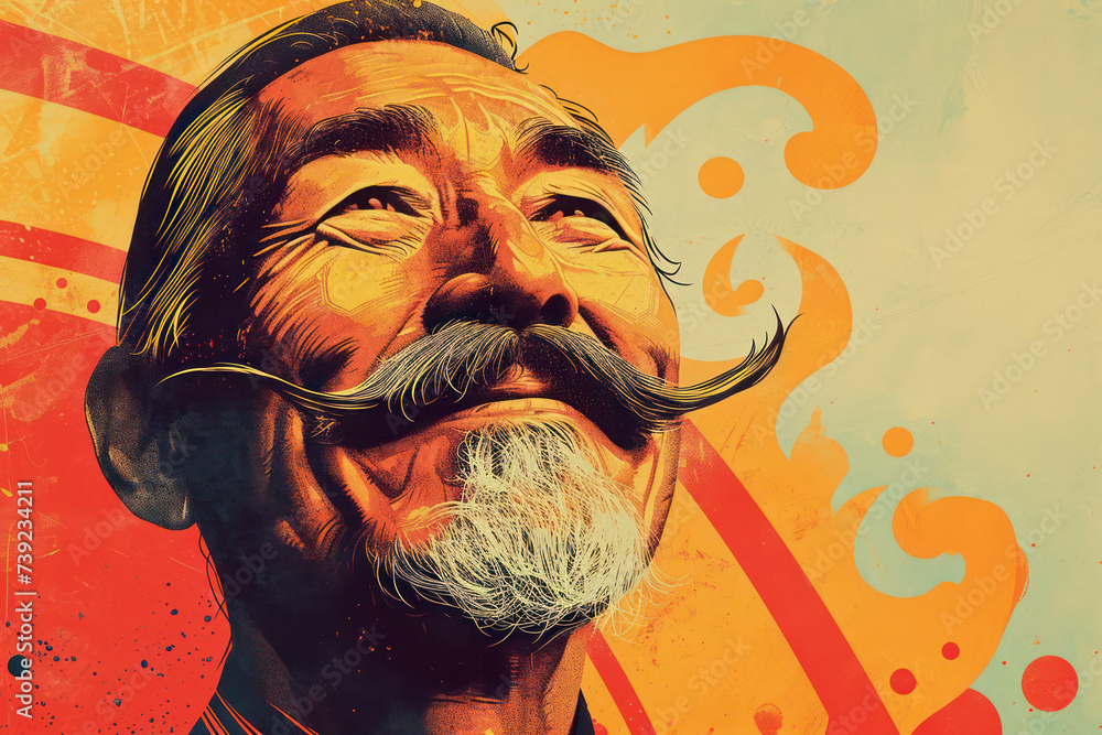 Sadhu: A Wise and Serene Indian Yogi, Embracing Hindu Tradition ...
