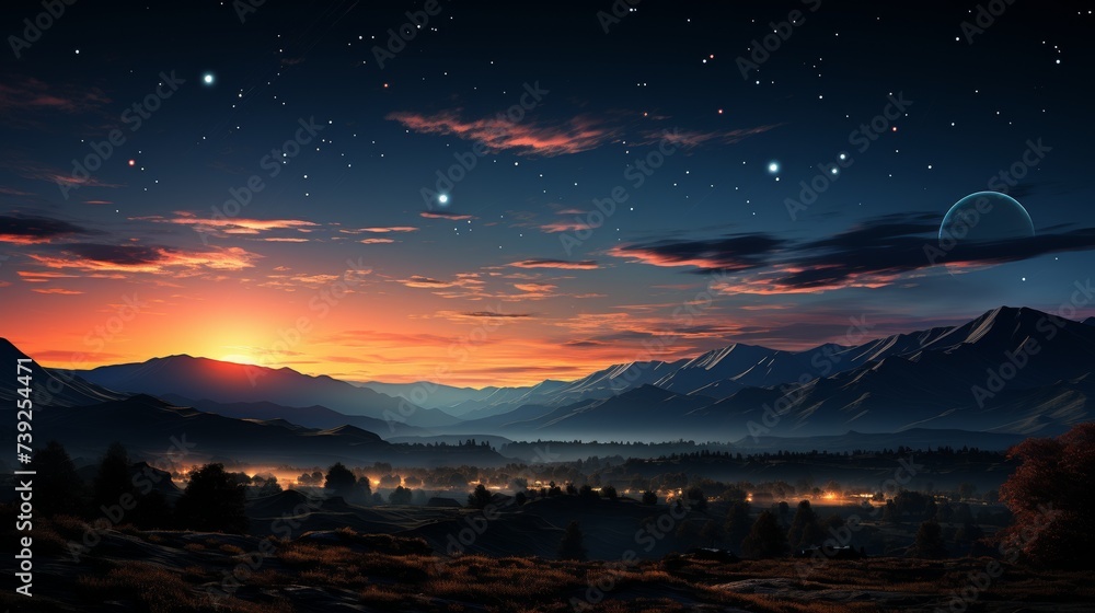 Planetary conjunction visible at dawn, planets lined up near the ...