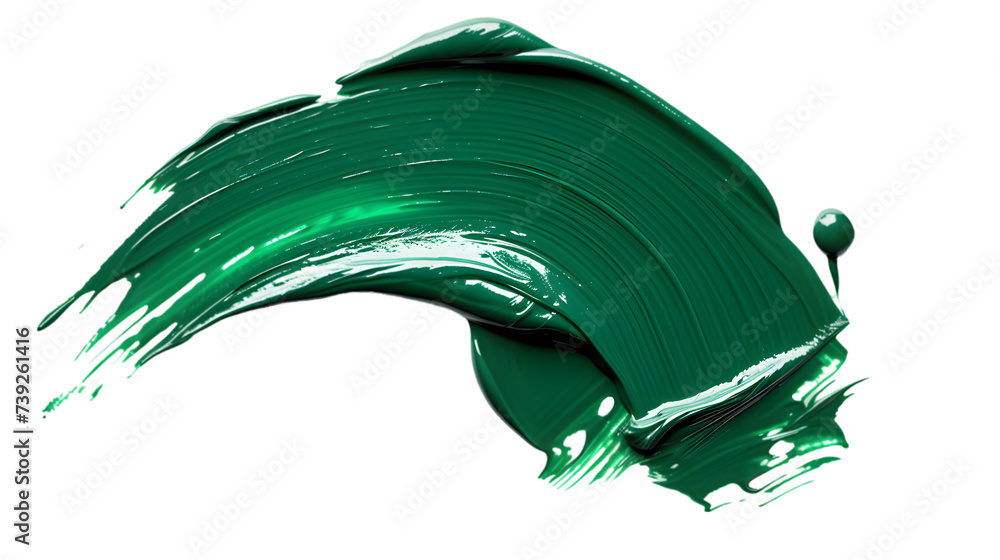 Emerald green smudge smear cream,cream smear in green color,colour ...