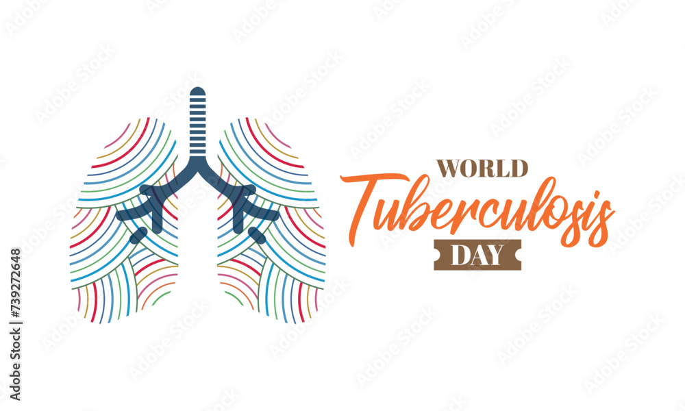 Vecteur Stock World Tuberculosis Day, observed on March 24th each year, is designed to build ...