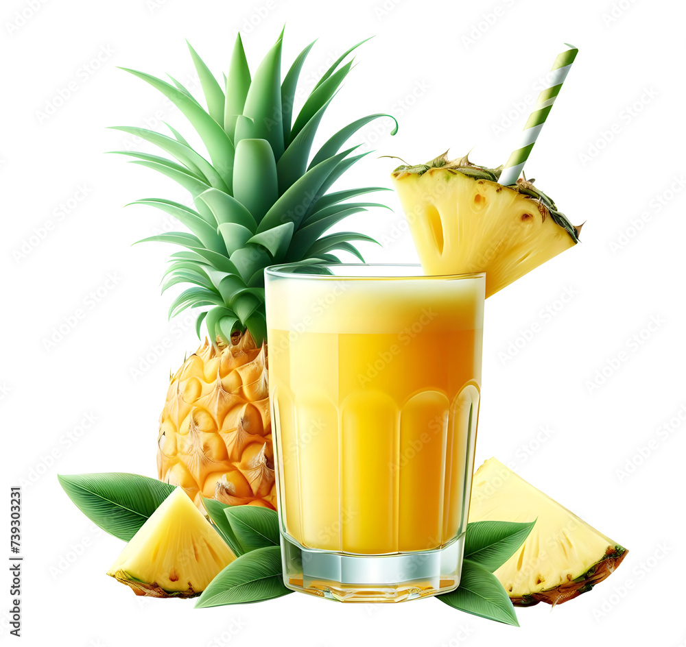 Pineapple juice png a glass of pineapple juice png ananas comosus juice ...