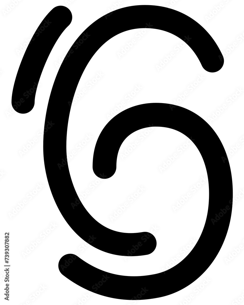 Simple style numbers symbol set. Black isolated font in vector flat ...