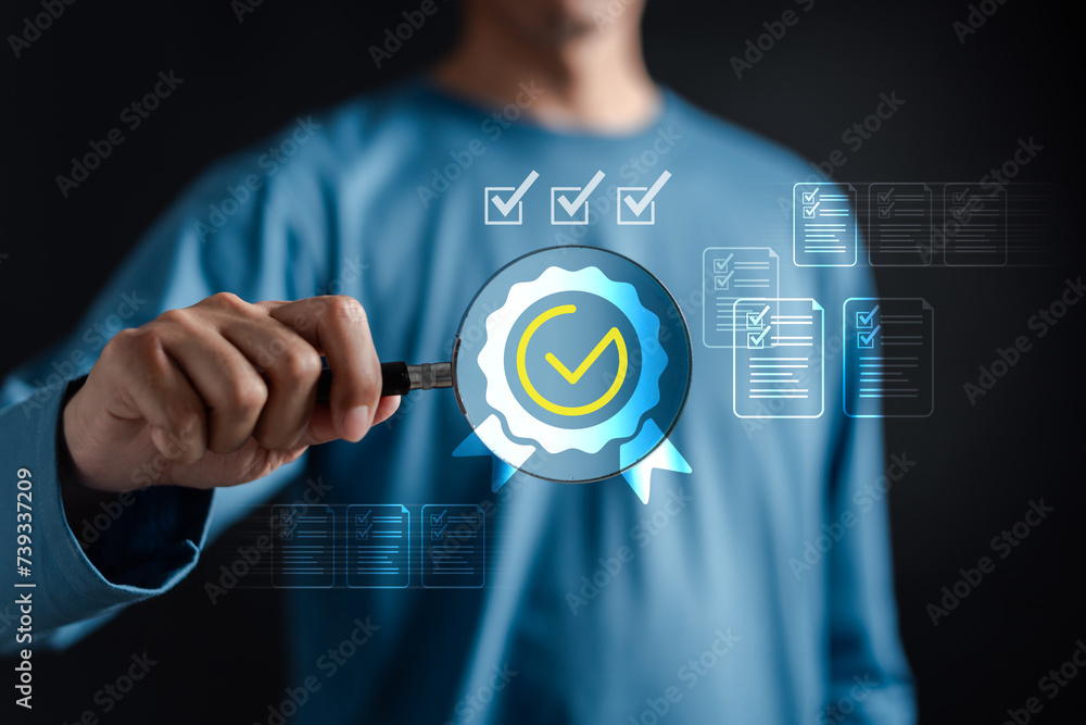 Quality Certificate and Checklist document analyst target marketing ...