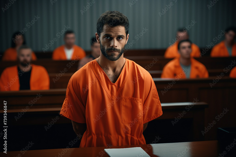 Generative AI picture restricted freedom concept prisoner in jail ...