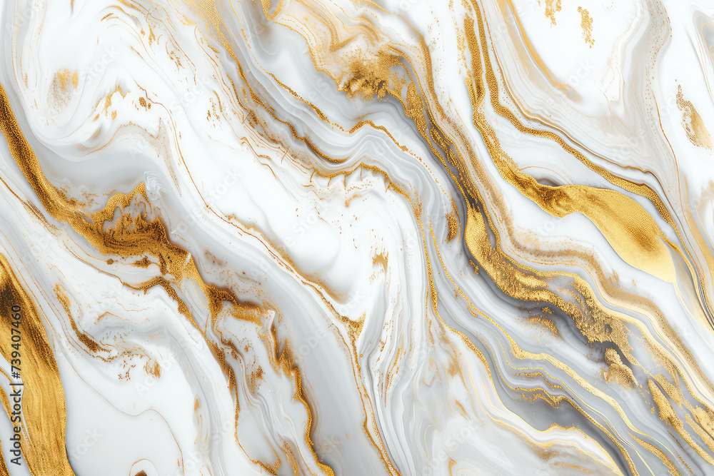 Luxury White Gold Marble texture background. Panoramic Marbling texture ...