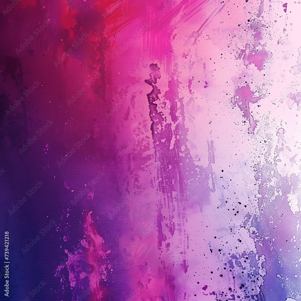 Vibrant pink and purple hues meld in a mesmerizing color gradient ...