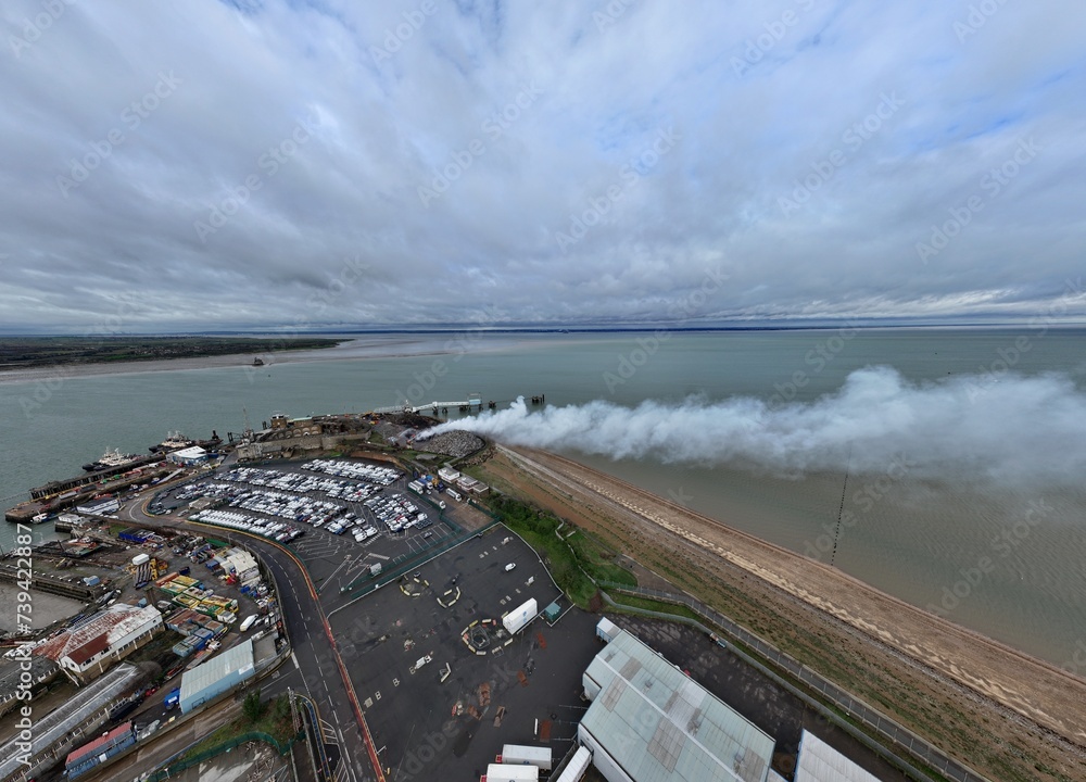 Fire at recycling centre on the Isle of Sheppey still burning 24 hours ...
