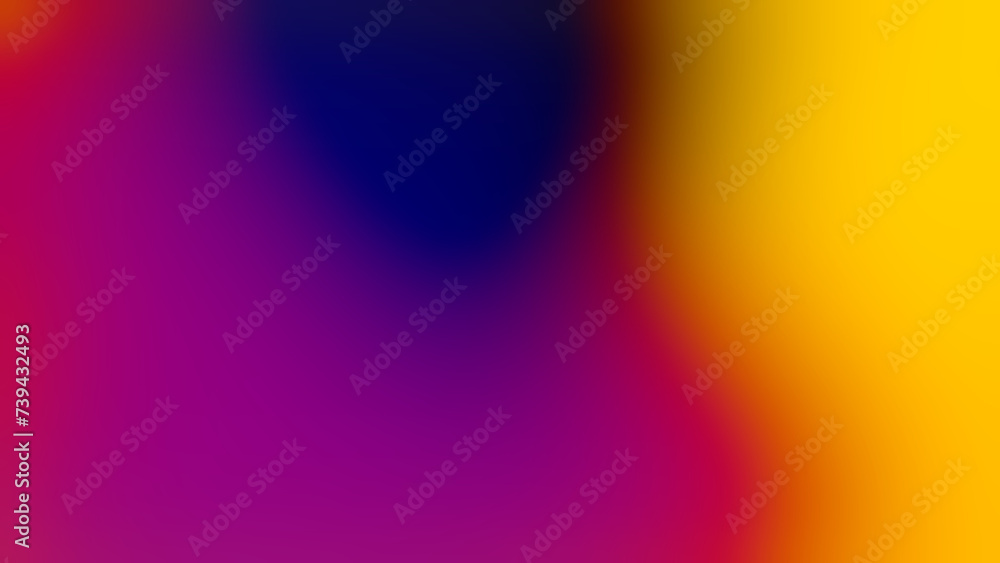Red, Orange, Blue abstract soft poster background, vibrant color wave ...