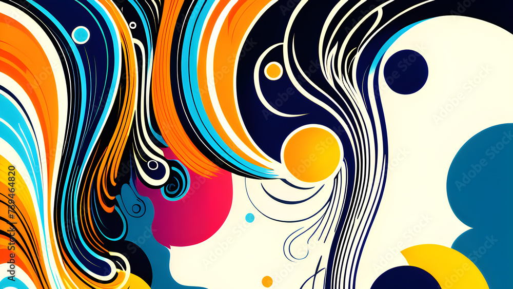 Colorful Wave Background, Colorful Wave Abstract wallpapers, Transform ...